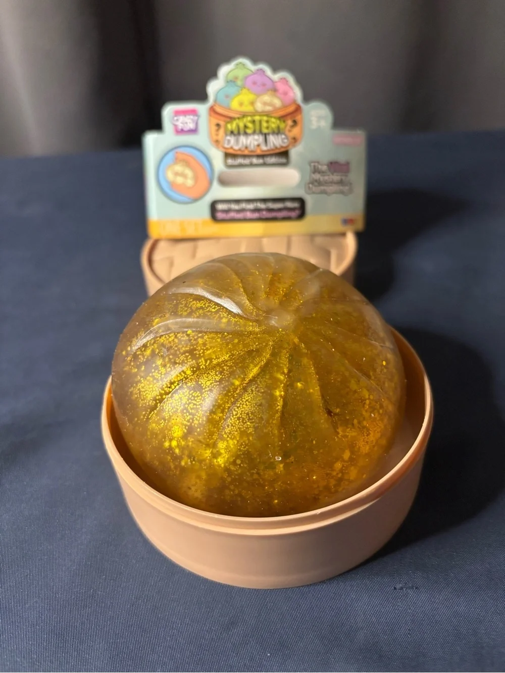 Rms Toys Super Rare Stuffed Bun Dumpling Gold Glitter Bun Stuffed